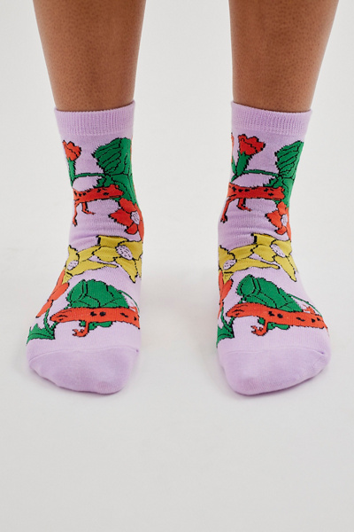 BAGGU Marigold Newt Crew Sock | Urban Outfitters