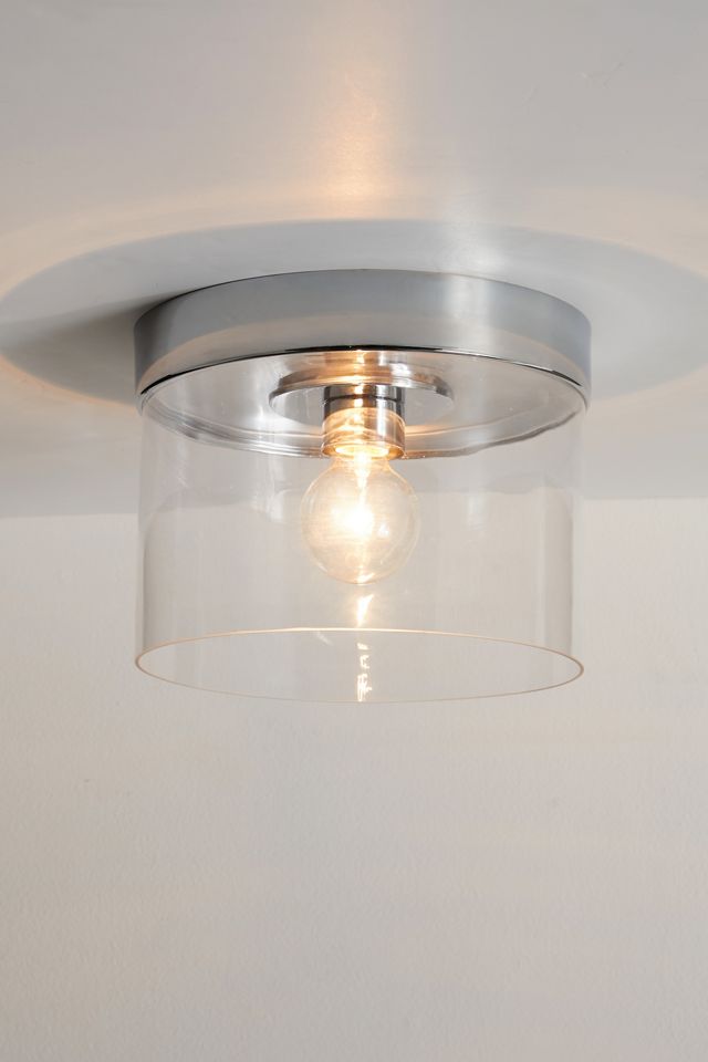Helena Glass Flush Mount Light | Urban Outfitters