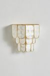 Rosa Capiz Sconce | Urban Outfitters