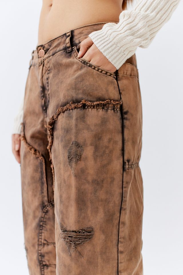 BDG Dale Distressed Acid Wash Cargo Pant | Urban Outfitters BDG Dale Distressed Acid Wash Cargo Pant | Urban Outfitters