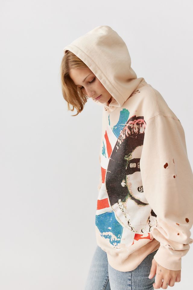 Sex Pistols Oversized Hoodie Sweatshirt Urban Outfitters