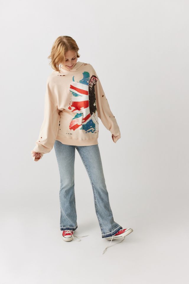 Sex Pistols Oversized Hoodie Sweatshirt Urban Outfitters