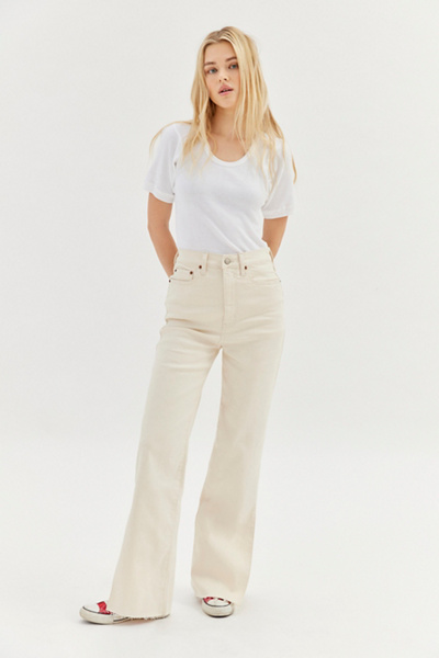 Daze Far Out Split Hem Jean - Raw Cut | Urban Outfitters
