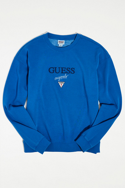 GUESS ORIGINALS Baker Logo Crew Neck Sweatshirt | Urban Outfitters