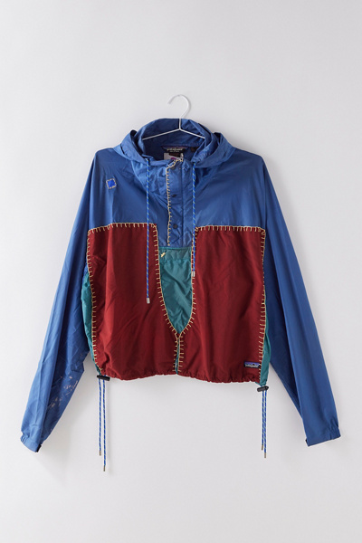 KkCo X Urban Renewal Reworked Patagonia Blanket Windbreaker Jacket ...