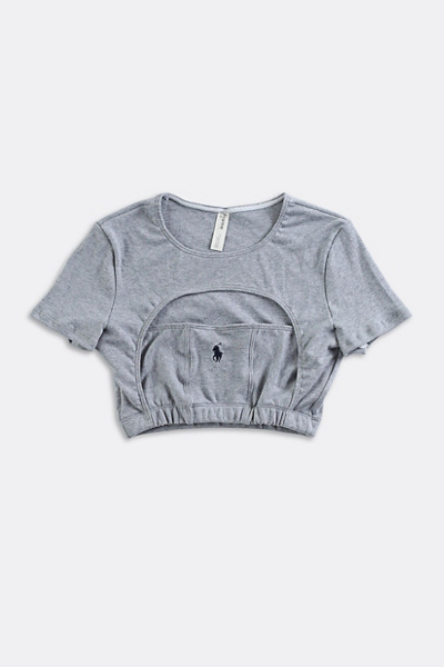 Frankie Collective Rework Polo Cut Out Tee 105 | Urban Outfitters