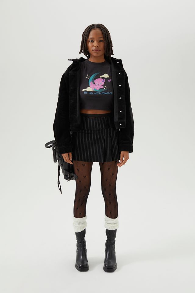 UO See You Later Kitten Baby Tee | Urban Outfitters