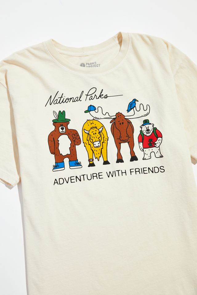 Parks Project Adventure With Friends Tee | Urban Outfitters