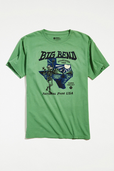 Parks Project Big Bend Dancing Skelly Tee | Urban Outfitters