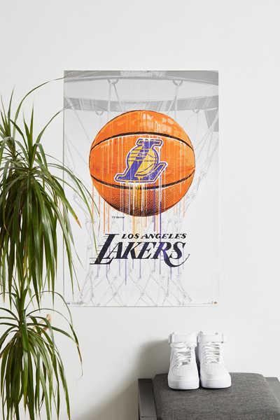 NBA Los Angeles Lakers Poster | Urban Outfitters