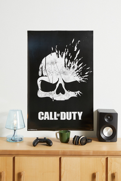 Call Of Duty Skull Poster | Urban Outfitters
