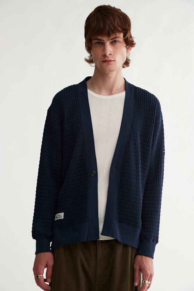Manastash Snuggle Snug Thermal Cardigan | Urban Outfitters