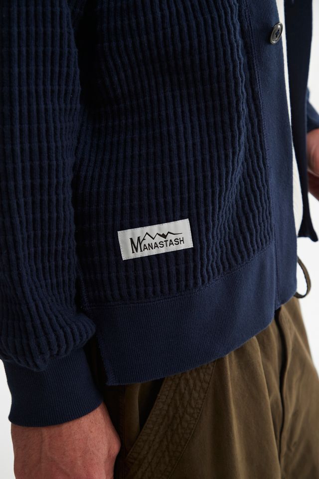 Manastash Snuggle Snug Thermal Cardigan | Urban Outfitters