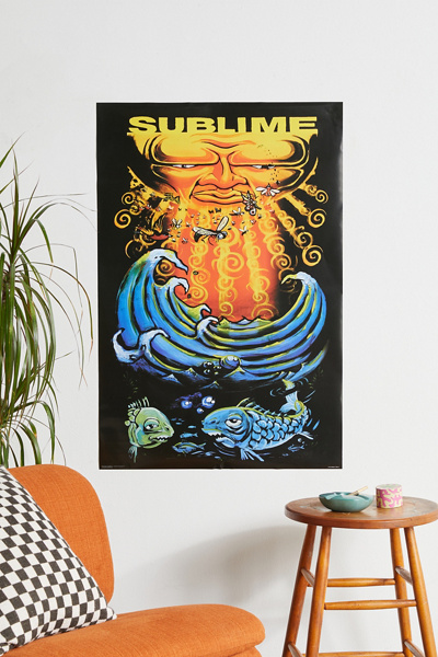 Sublime Sun & Fish Poster | Urban Outfitters Canada