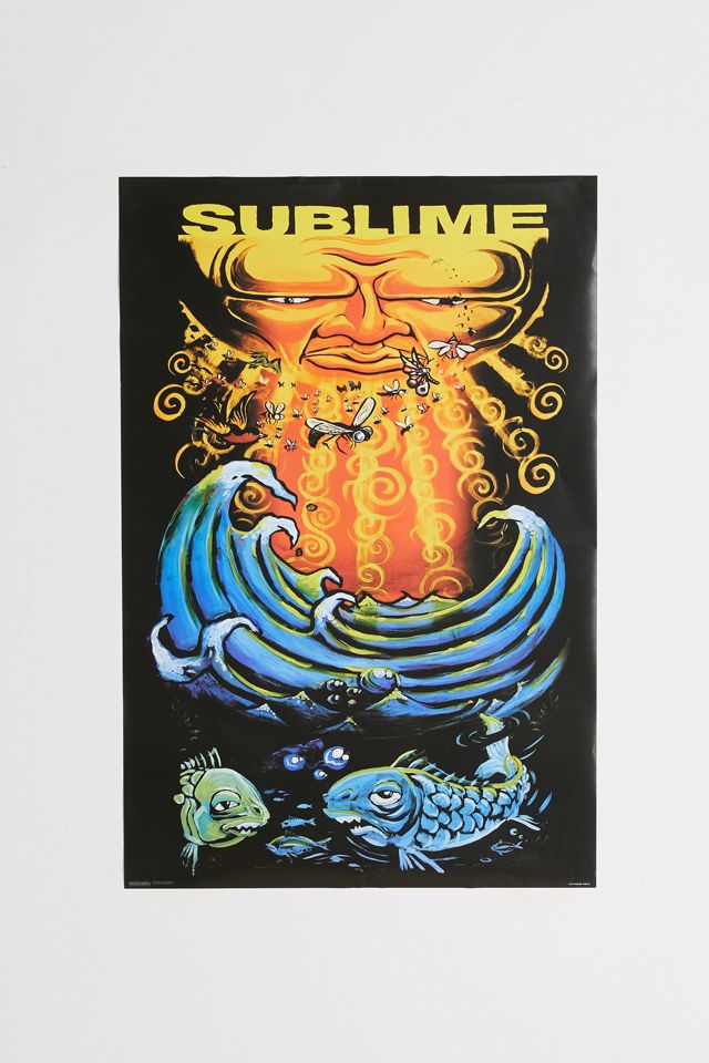 Sublime Sun & Fish Poster | Urban Outfitters Canada