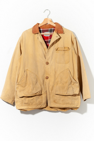 Vintage 1970s Canvas Flannel Lined Hunting Jacket Western Field | Urban ...