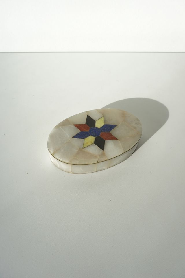 Vintage Stone Inlay Box | Urban Outfitters