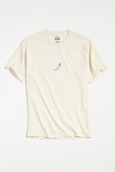 Altru Apparel Forget Me Not Flower Embroidery Tee | Urban Outfitters Canada