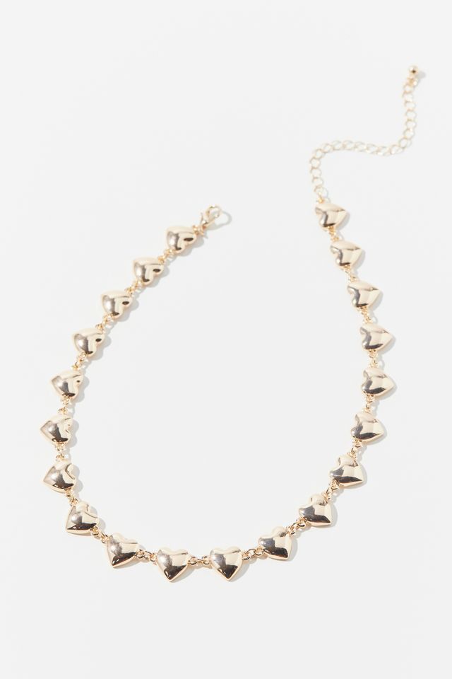 Heart Collar Necklace | Urban Outfitters