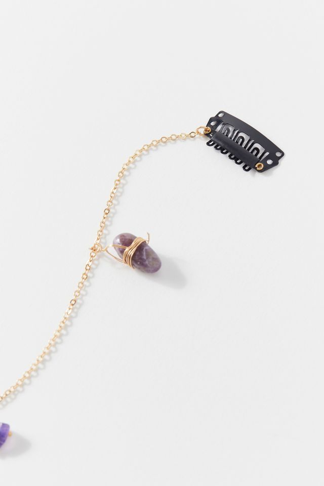 Genuine Stone Braid-In Hair Clip | Urban Outfitters