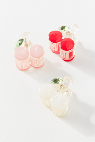 Mini Cherry Claw Clip Set | Urban Outfitters