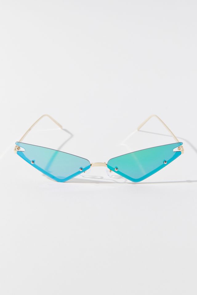 Ronnie Rimless Cat-Eye Sunglasses | Urban Outfitters