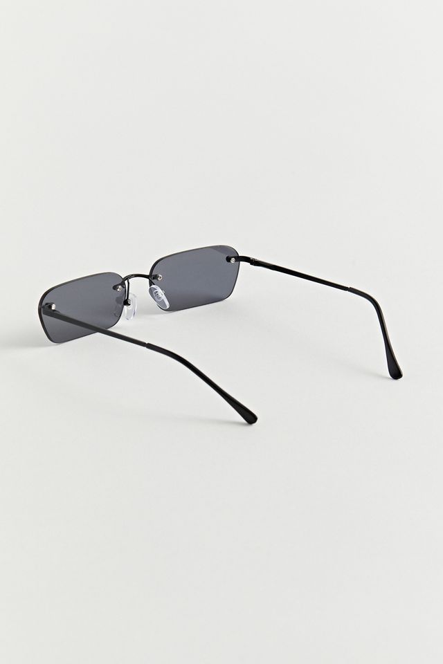 Benson Rounded Rectangle Sunglasses | Urban Outfitters