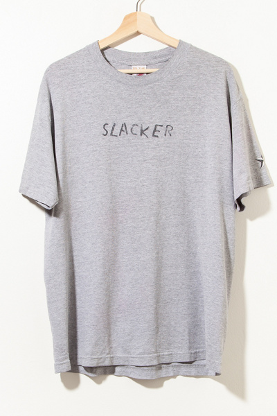 Vintage 1990s Distressed Slacker Logo Spell Out Graphic T-Shirt | Urban ...