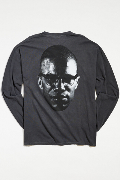 Malcolm X Long Sleeve Tee | Urban Outfitters