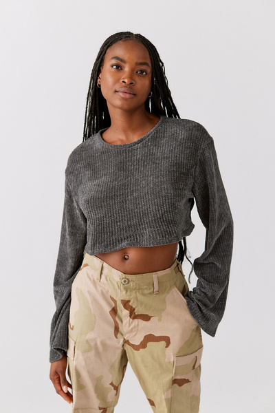 Urban Renewal Remnants Cozy Drippy Sleeve Crew Neck Sweater | Urban ...