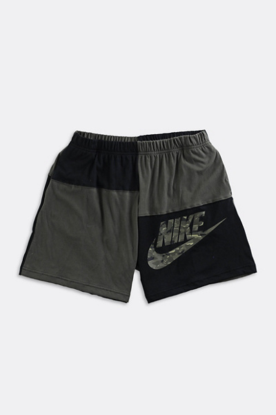 Frankie Collective Rework Nike Patchwork Tee Shorts 160 | Urban Outfitters