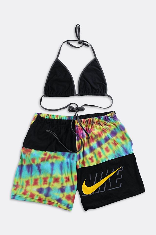 Frankie Collective Rework Nike Patchwork Tee Shorts Set 158 | Urban ...