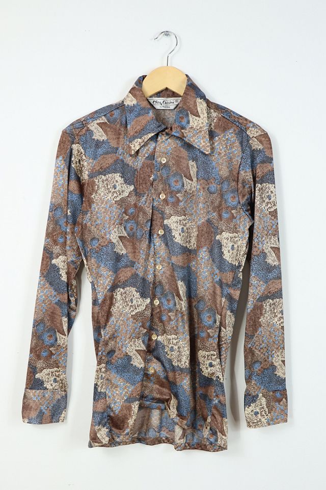 Vintage Pattern Button-Down Shirt | Urban Outfitters