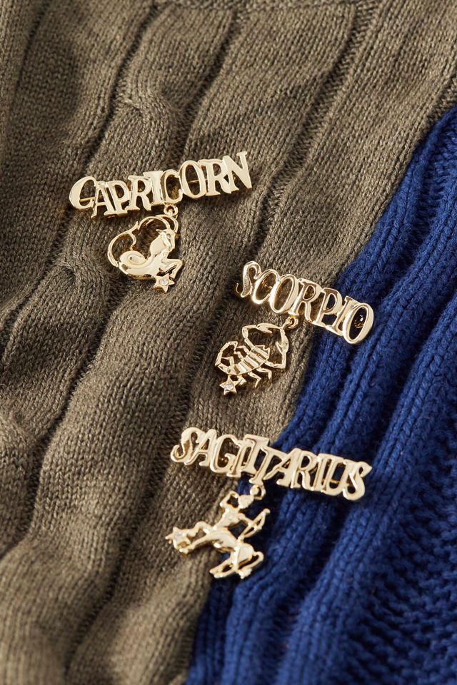Urban Renewal Vintage Zodiac Pin | Urban Outfitters Canada