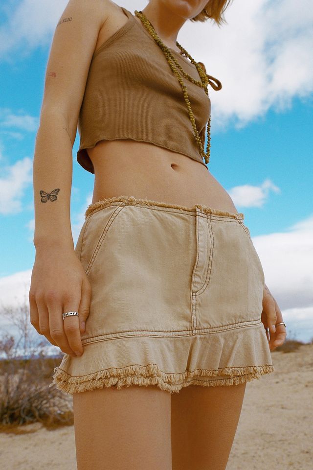 BDG Arlo Denim Low-Rise Denim Mini Skirt | Urban Outfitters BDG Arlo Denim Low-Rise Denim Mini Skirt | Urban Outfitters