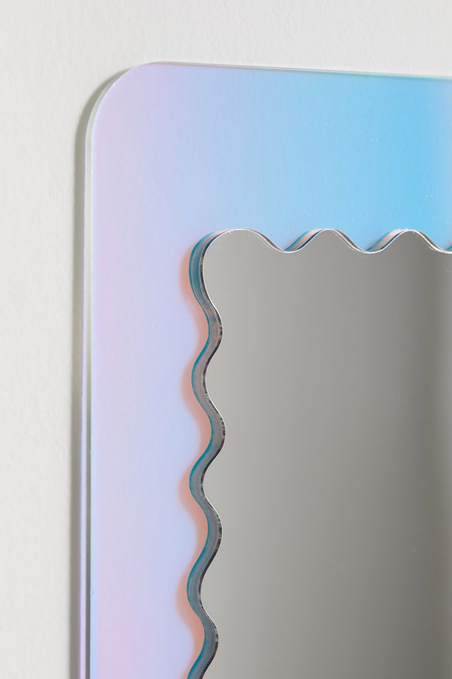Galisfly Wavy Reflector Wall Mirror | Urban Outfitters