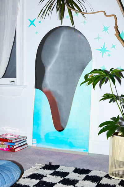 Galisfly Liquid Arch Reflector Wall Mirror | Urban Outfitters