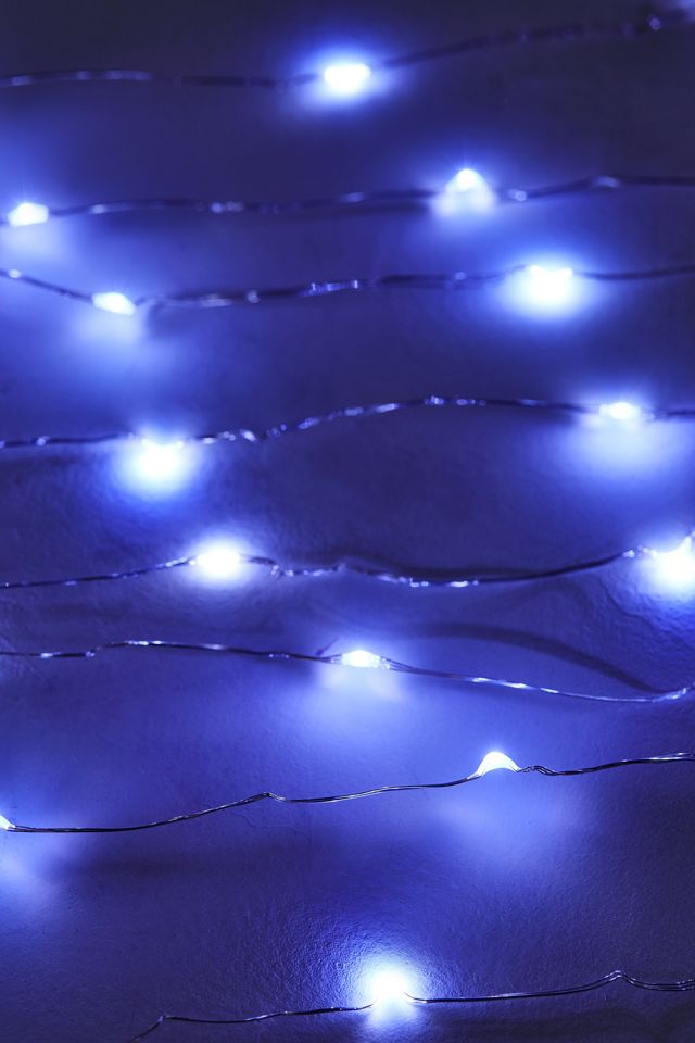 Firefly Silver String Lights | Urban Outfitters Canada