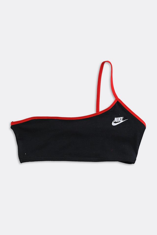 Frankie Collective Rework Nike One Shoulder Bra Top 008 | Urban Outfitters