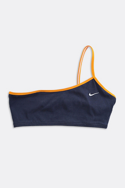 Frankie Collective Rework Nike One Shoulder Bra Top | Urban Outfitters