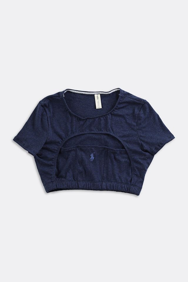 Frankie Collective Rework Polo Cut out Tee 112 | Urban Outfitters