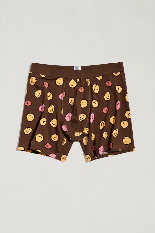 Doodle Happy Face Boxer Brief | Urban Outfitters Canada