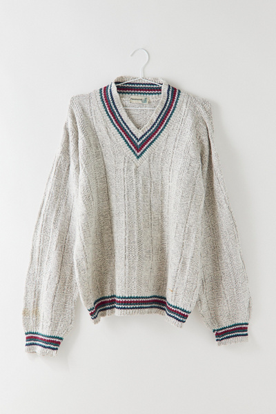 Vintage V-Neck Sweater | Urban Outfitters