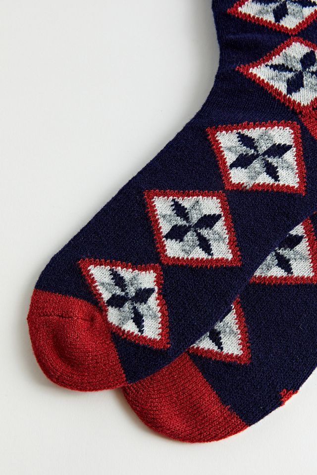 Patchwork Crew Sock | Urban Outfitters