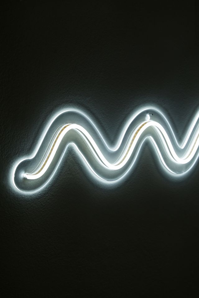 XL Squiggle Neon Sign | Urban Outfitters