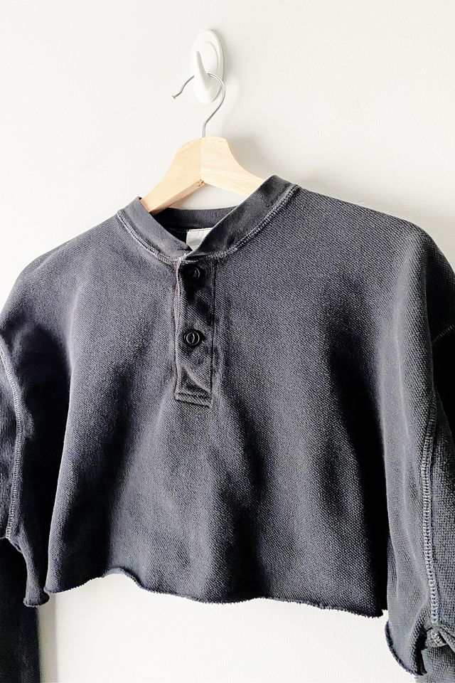 Vintage Reworked Thermal Crop Top | Urban Outfitters
