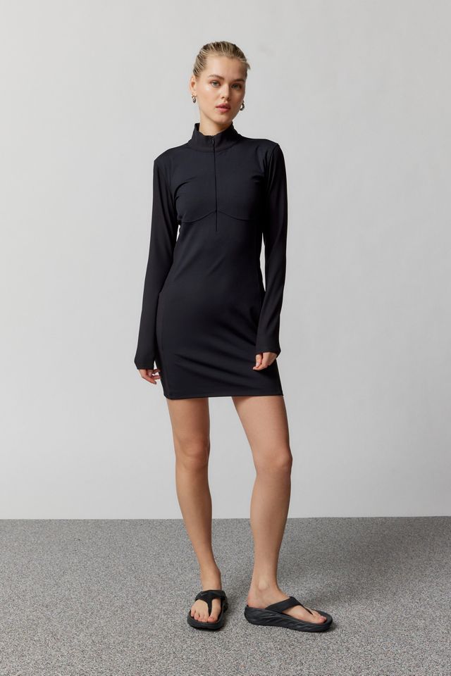 All Access Quarter-Zip Mini Dress | Urban Outfitters