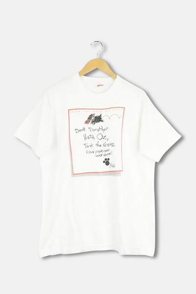 Vintage Dear Dorothy Wizard Of Oz T Shirt | Urban Outfitters