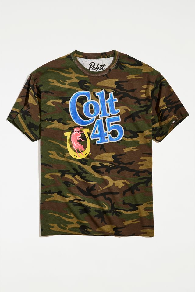 Colt 45 Camo Tee | Urban Outfitters