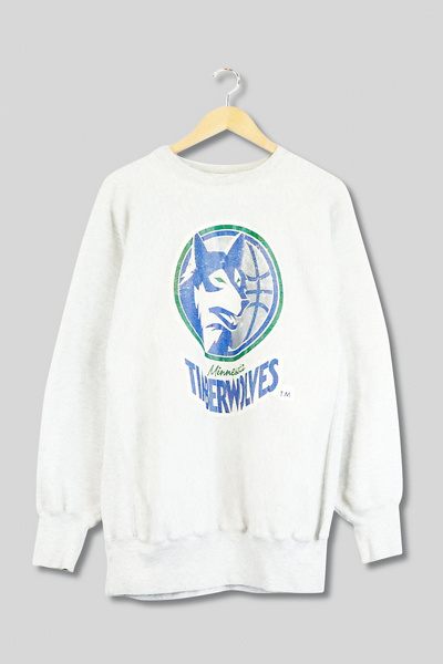 Vintage 80s Champion Reverse Weave Warmup Minnesota Timberwolves ...